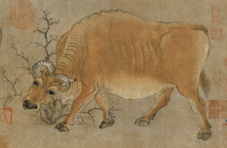 Animal – Han Huang (韓滉) Five Oxen (五牛圖) – Patrick Siu Chinese ...