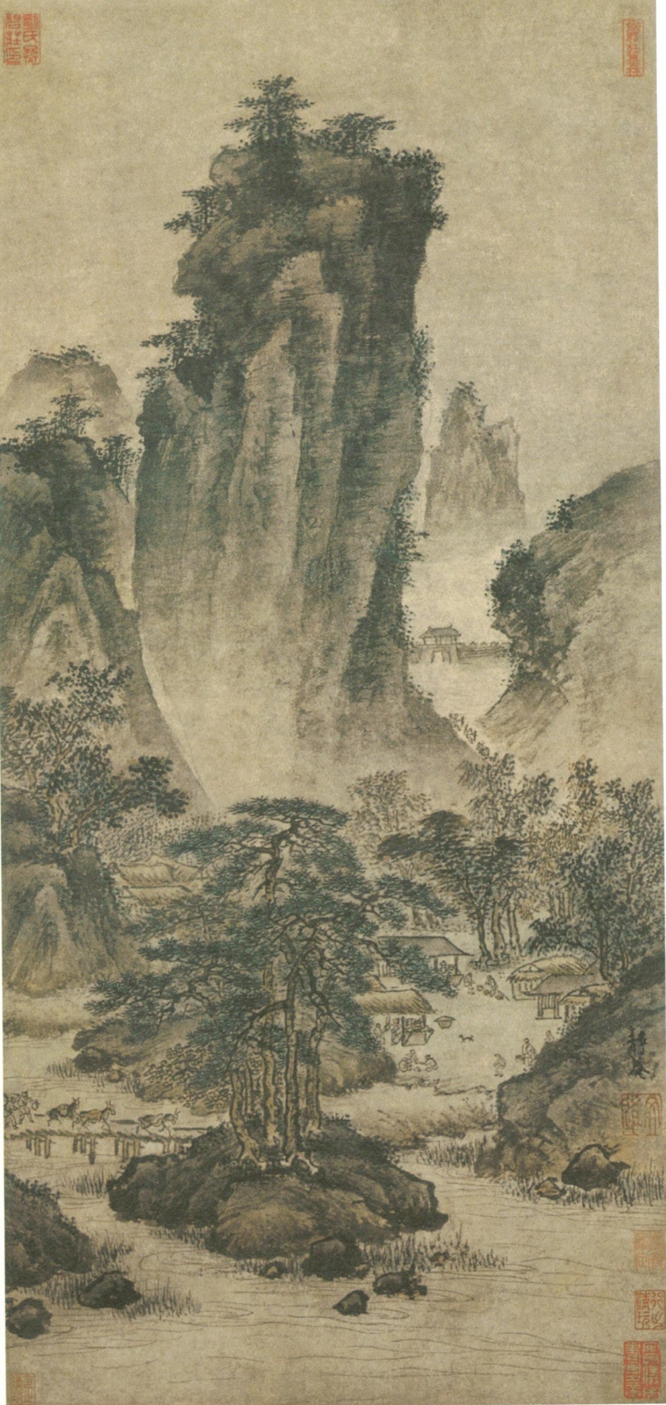 Great Masters of Landscape Painting of Ming Dynasty (明朝)(1368–1644 ...