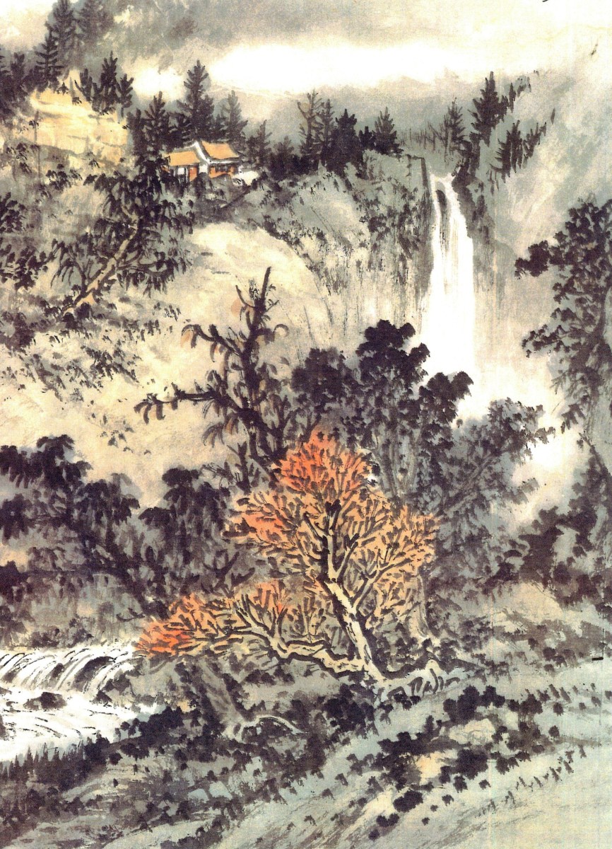 Shan Shui (山水) Painting Tutorial 10 – How to Draw the Autumn Leaves (1 ...